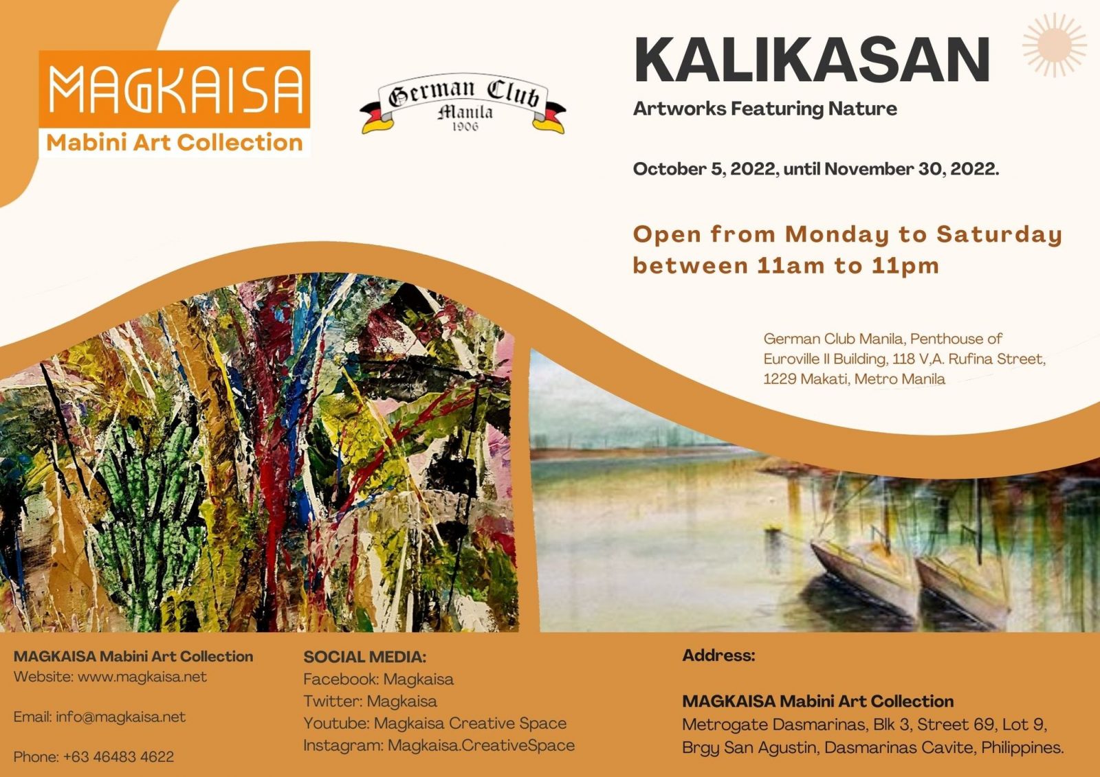 MAGKAISA Mabini Art Collection | KALIKASAN - German Club Manila