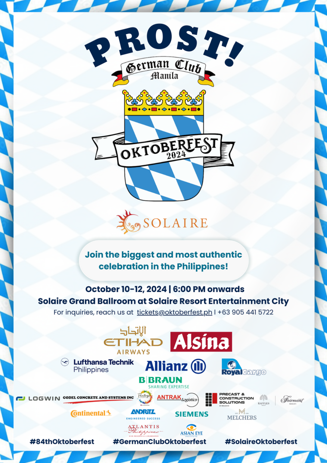 84th German Club Oktoberfest - German Club Manila