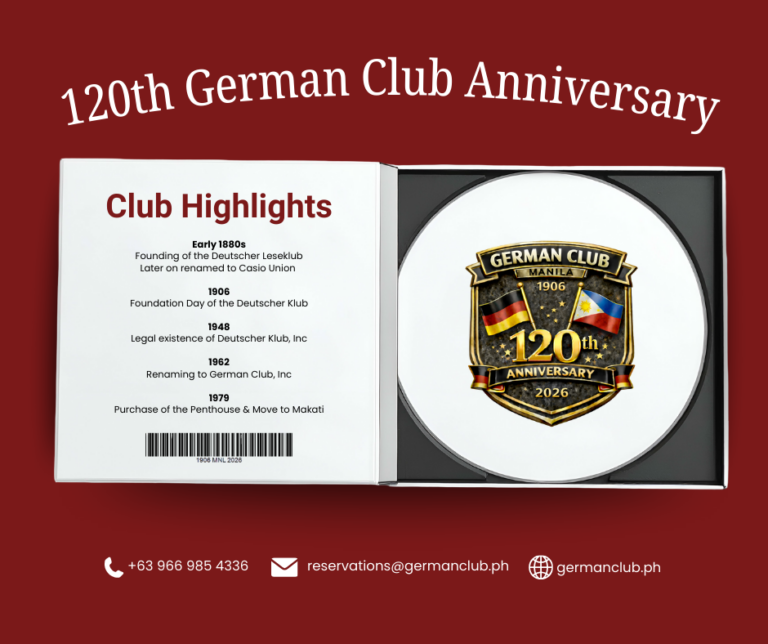 120th German Club Anniversary - German Club Manila